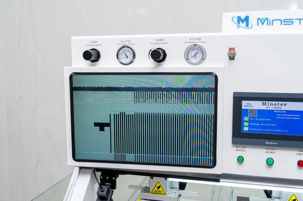 Pulse Heat Acf Press Flex Cable Tab Cof Bonding Machine Led Lcd Tv ...