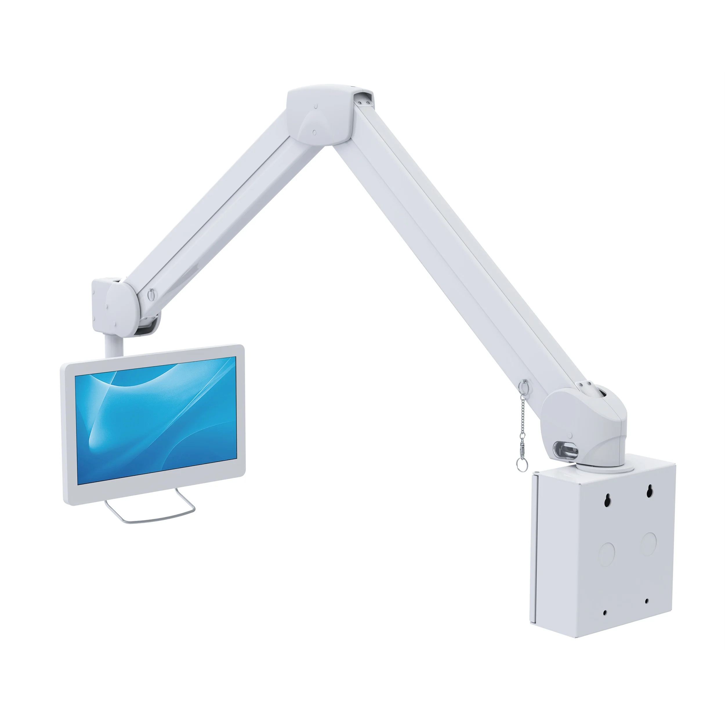 Hospital Tv Arm Lcd Monitor Healthcare Wall Mount Arm For Lcd Tv ...