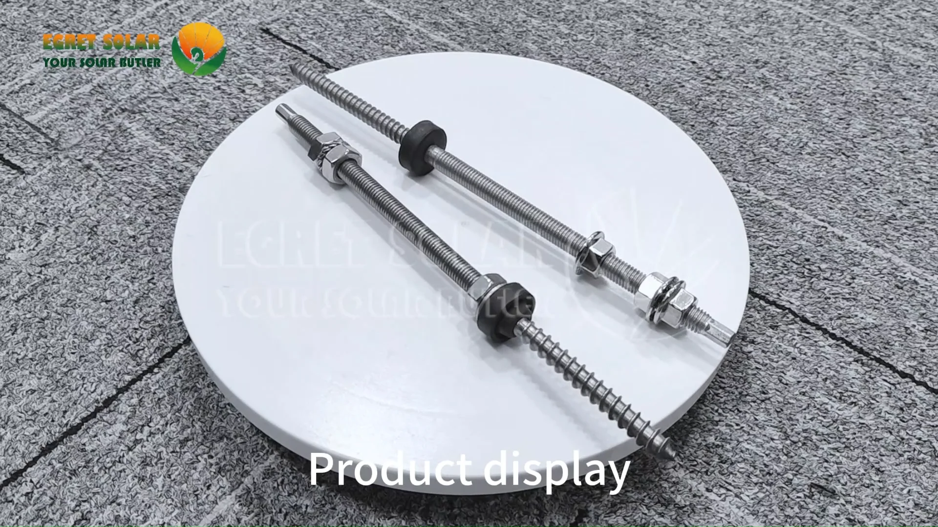 High Quality Prime Ss 304 Stainless Steel Solar Double Head Hanger Bolt ...