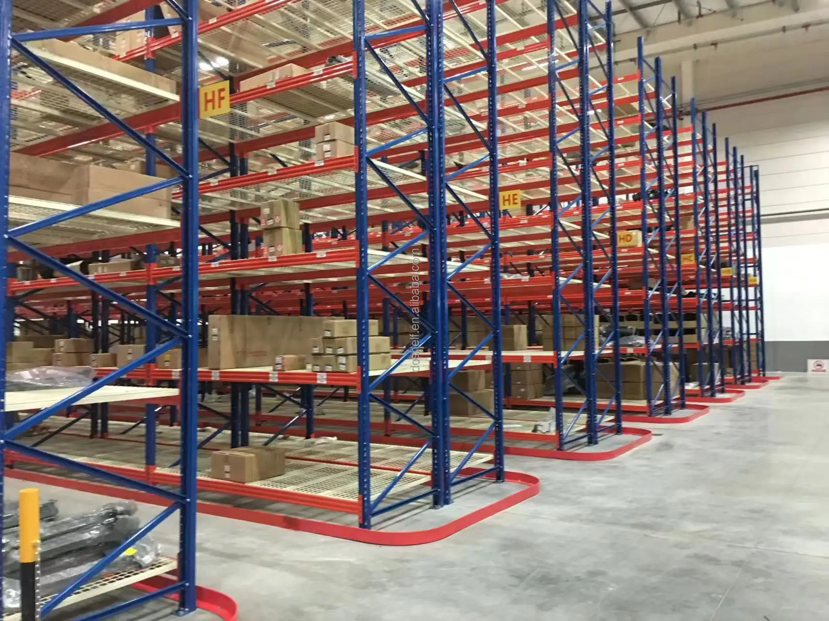 Popular Mezzanine Shelves Mezzanine Floor Shelving High Load Capacity ...