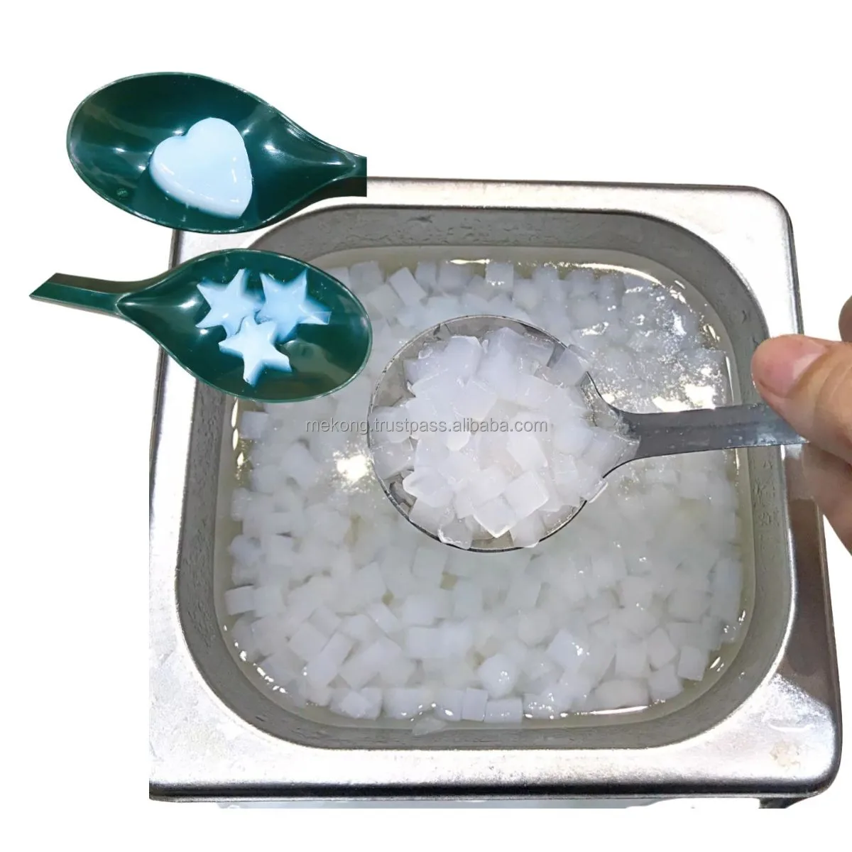 Best Price Raw Dried Nata De Coco Fruity Colored Coconut Jelly Star ...