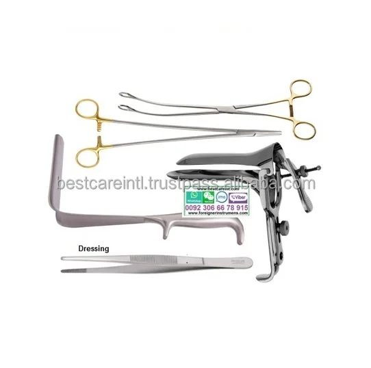 Surgical Instruments Set - Quality Cervical Inspection Tools