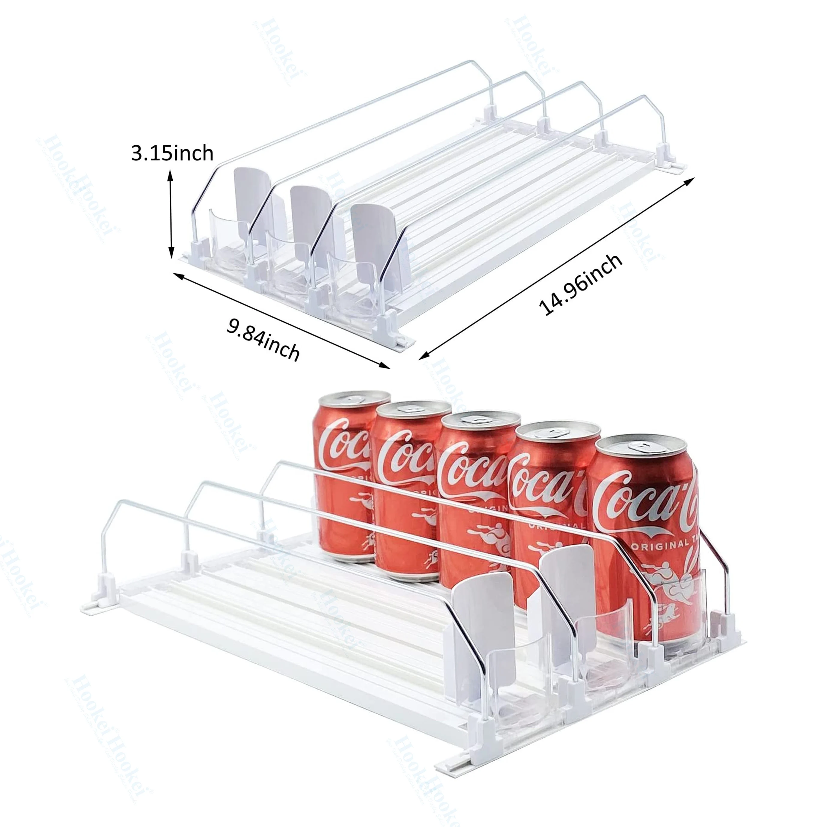 Supermarket Plastic Tobacco Shelf Divider Pusher System Adjustable ...