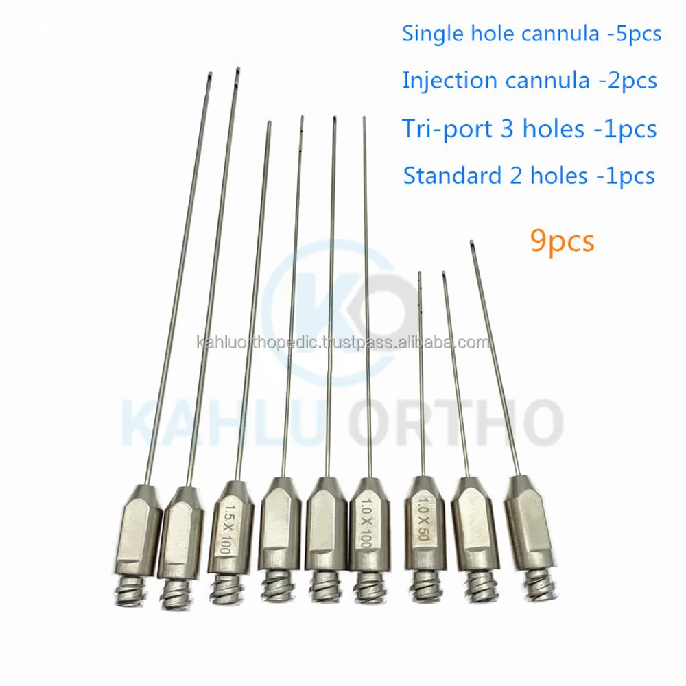 The Basis Of Surgical Instruments Sets Micro Fat Infiltration Cannula ...