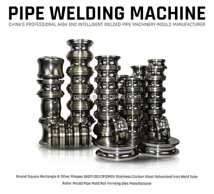 China Gxg Cr12mov Weld Pipe Mould /skd11 Tube Mold /d2 Die /h13 Roll ...