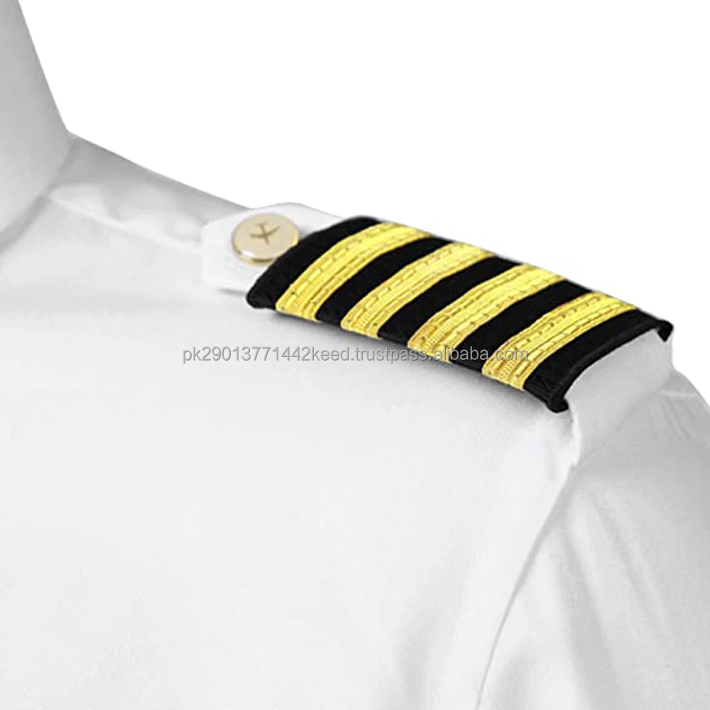 Pilot Uniform Epaulets - Professional Aviators Badges