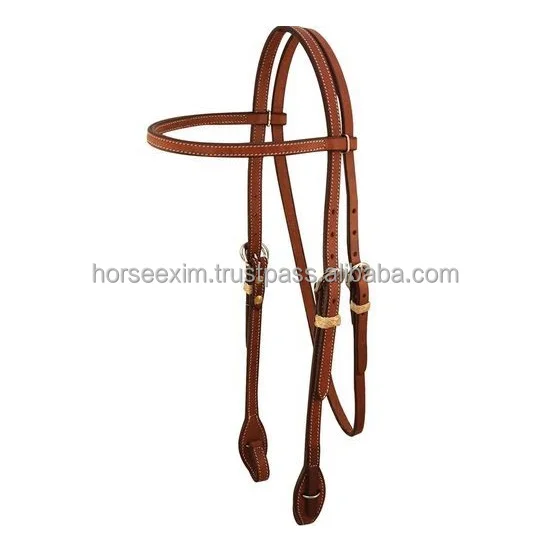 Handmade Genuine Leather Horse Leather Bosal Headstall With Fancy ...