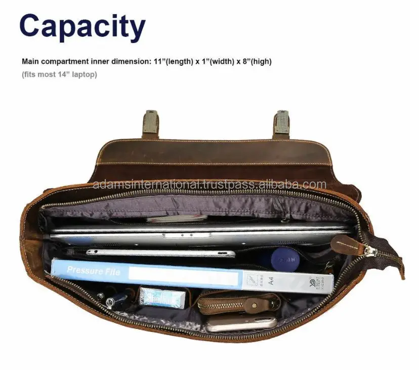 High Quality Genuine Leather Wholesale Laptop Sleeve Custom Made ...