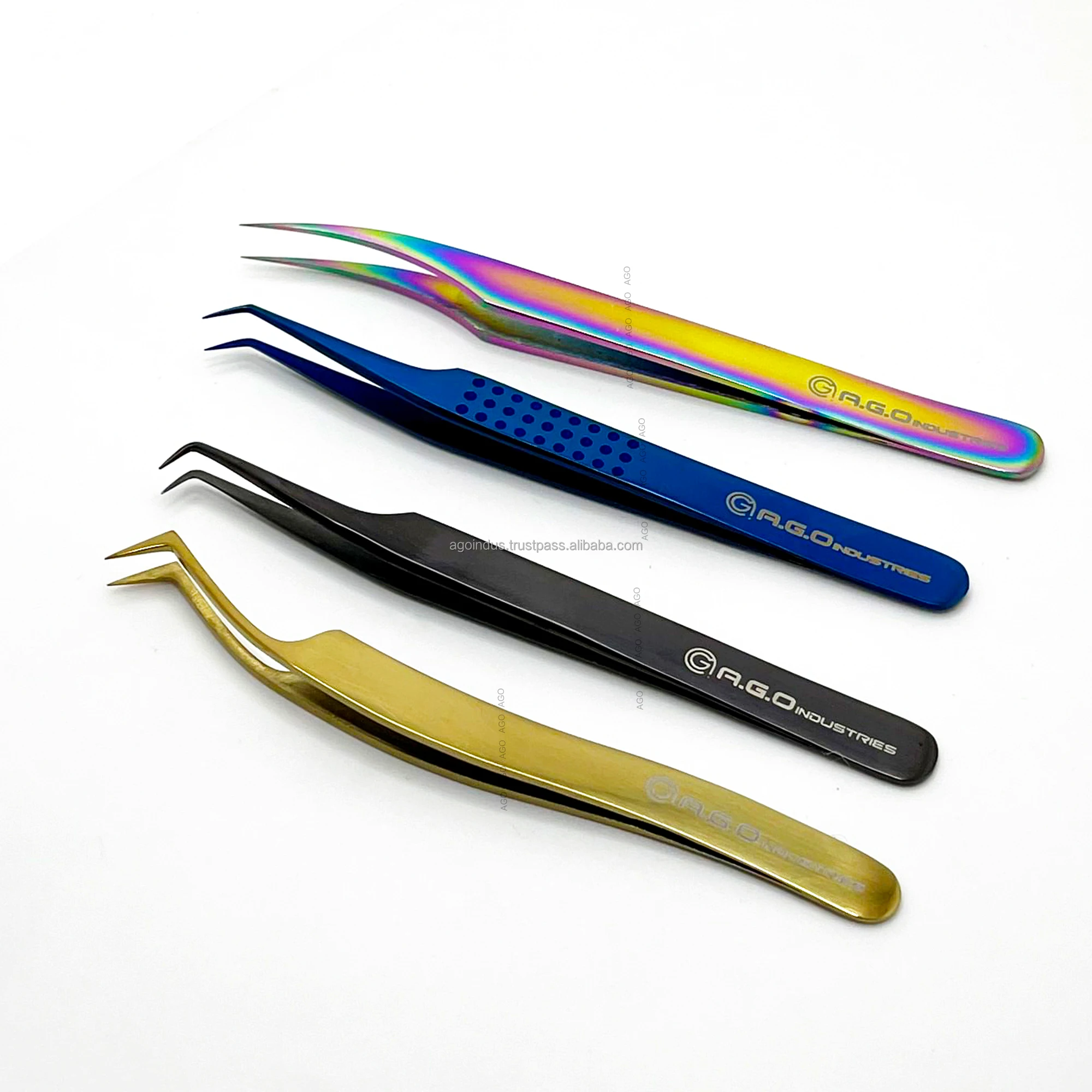 Custom Logo Beauty Tools Diy Lash Extension Tweezer For Eyelash ...