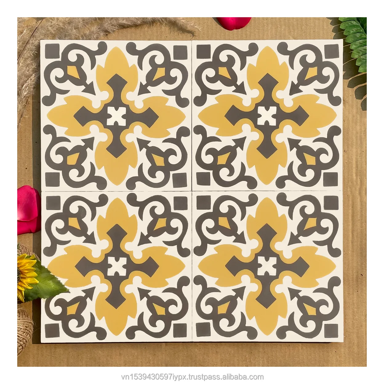 Wholesale Kitchen Backsplash Tiles Handmade Flexible Cement Tiles For ...