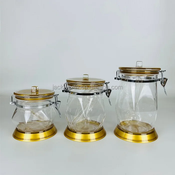 Acrylic Airtight Canister With Lid And Spoon - Buy Taiwan Made Food ...