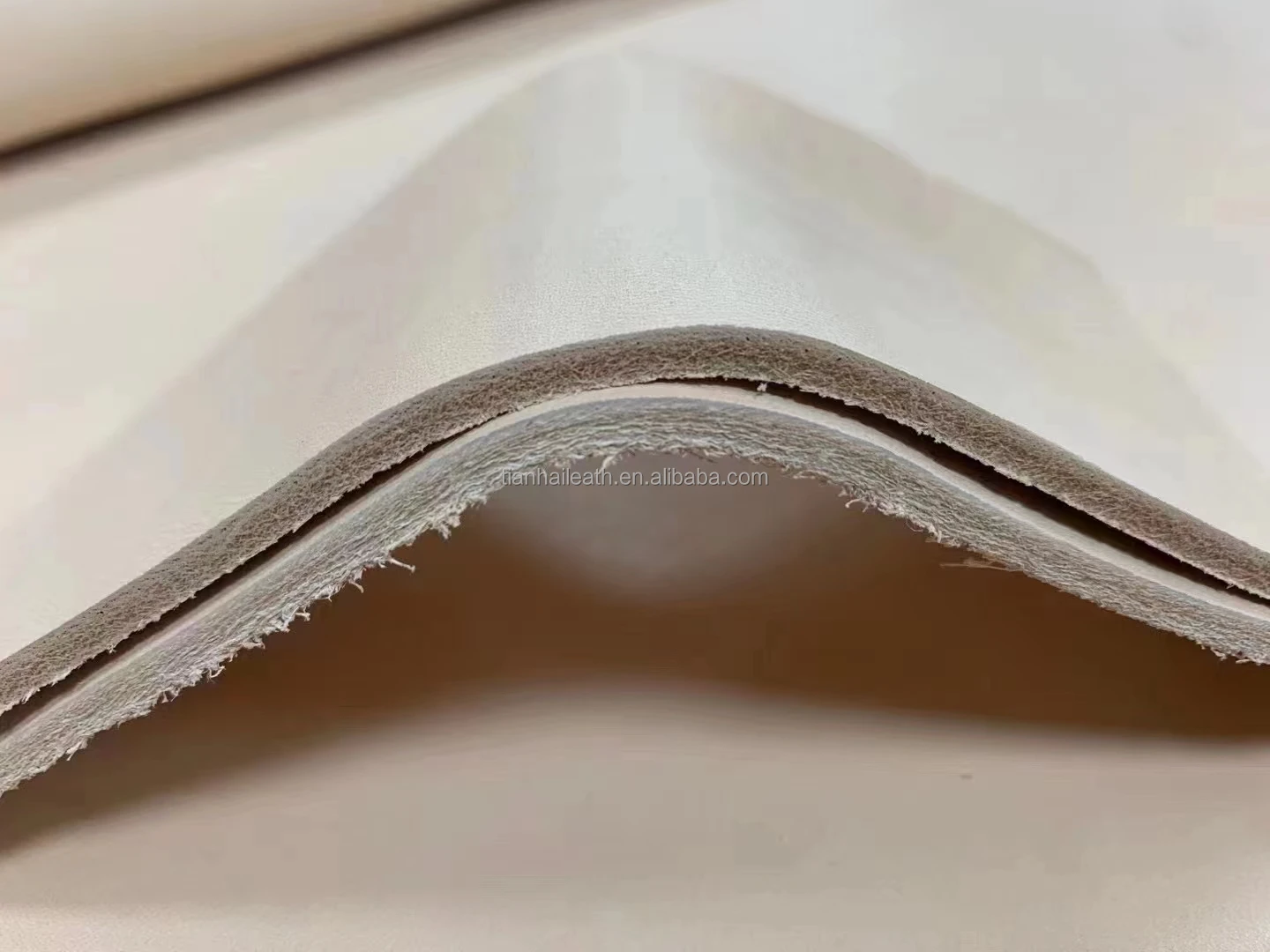 Tanned with Natural Tanning Agents and Durable Genuine Leather Finished ...