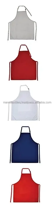 Kitchen Cook Half Waist Chef Apron Hotel Waiter Aprons Western ...