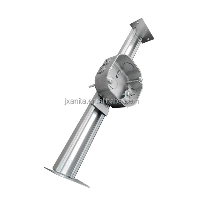 Steel Octagon Ceiling Fan Box with Hang Bar Bracket – Fan Rated ...