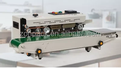 Horizontal Heat Plastic Bag Pouch Sealer 304 Stainless Steel Automatic ...