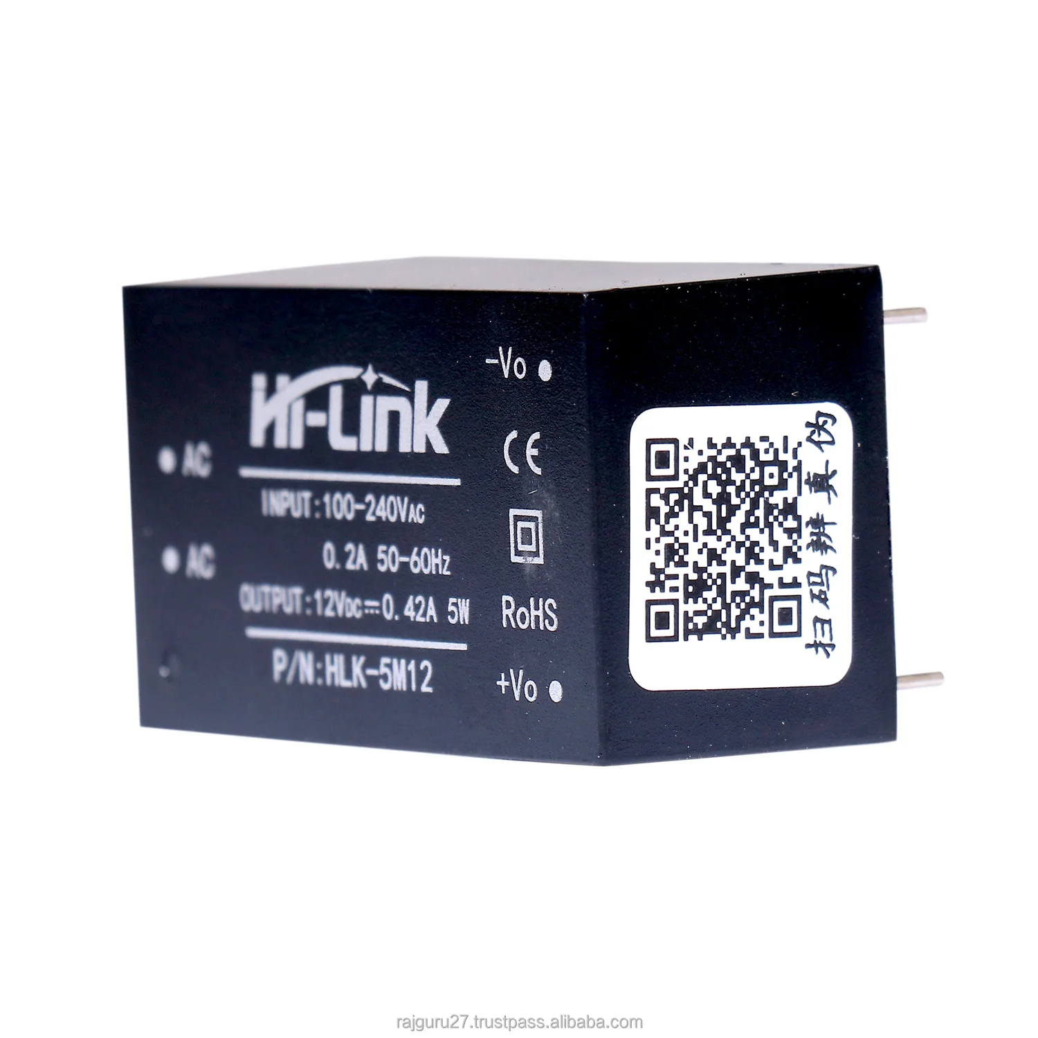Hlk-5m12 Power Module Supply From Hi-link Shenzhen 5w Ac Dc 220v 3.3v ...