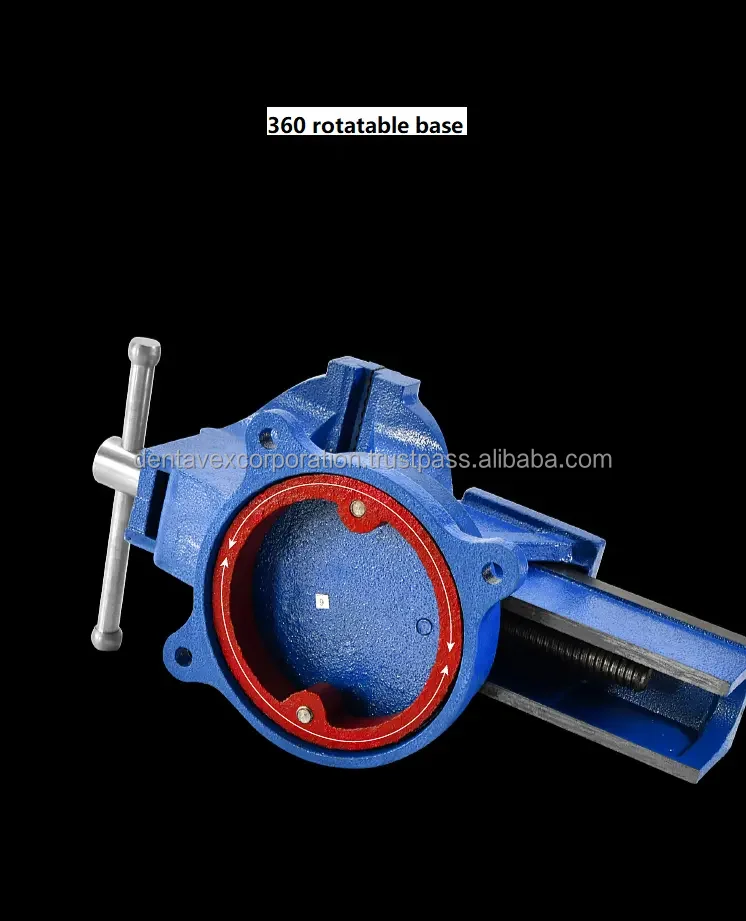All Sizes of Cast Iron 360 Degree Swivel Base With Anvil Vice Rotary ...