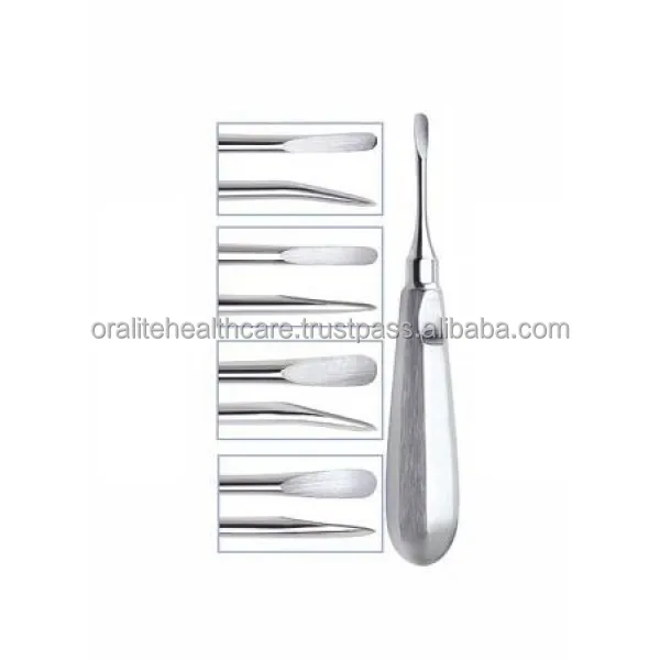 Dental Extraction Api Root Elevators Set Of 10 With Cross Bar Elevators ...