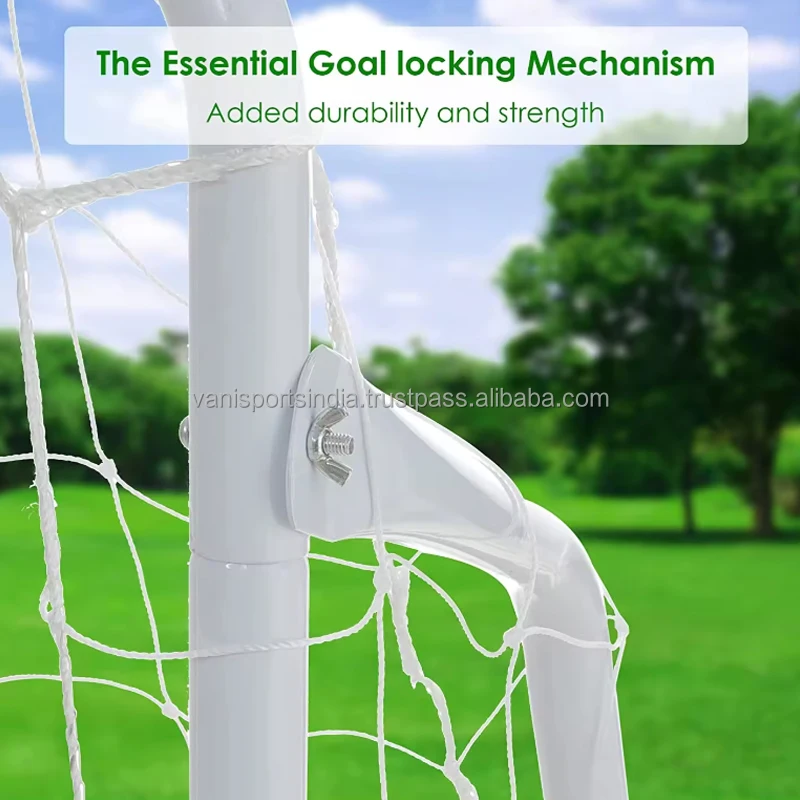 Best Quality Folding Portable Metal Football Goal With Pe Net For Adult ...