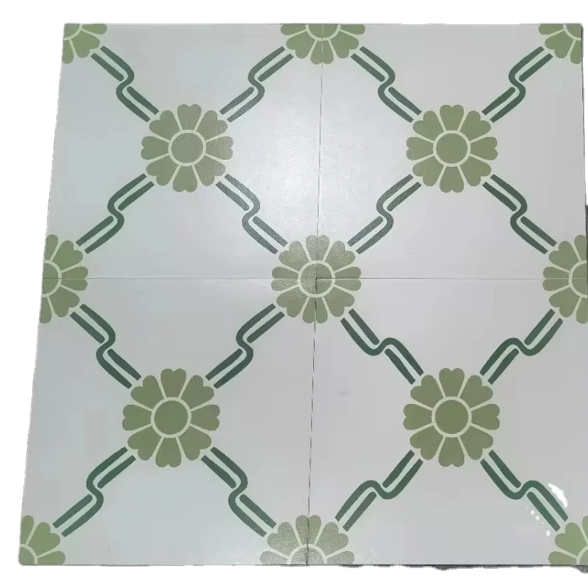 300*300mm Porcelain Floor Tiles with Flowers Pattern for Kitchen Decor ...