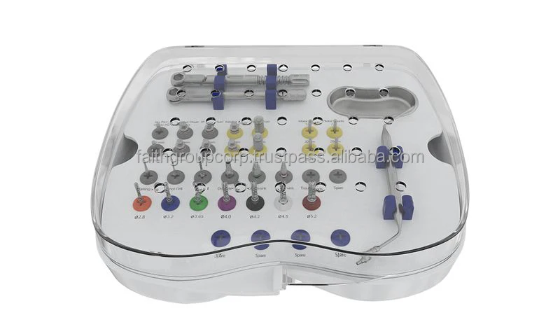 Full Surgical Kit Dental Implant Prosthetic Kit For Dentistry Implant ...