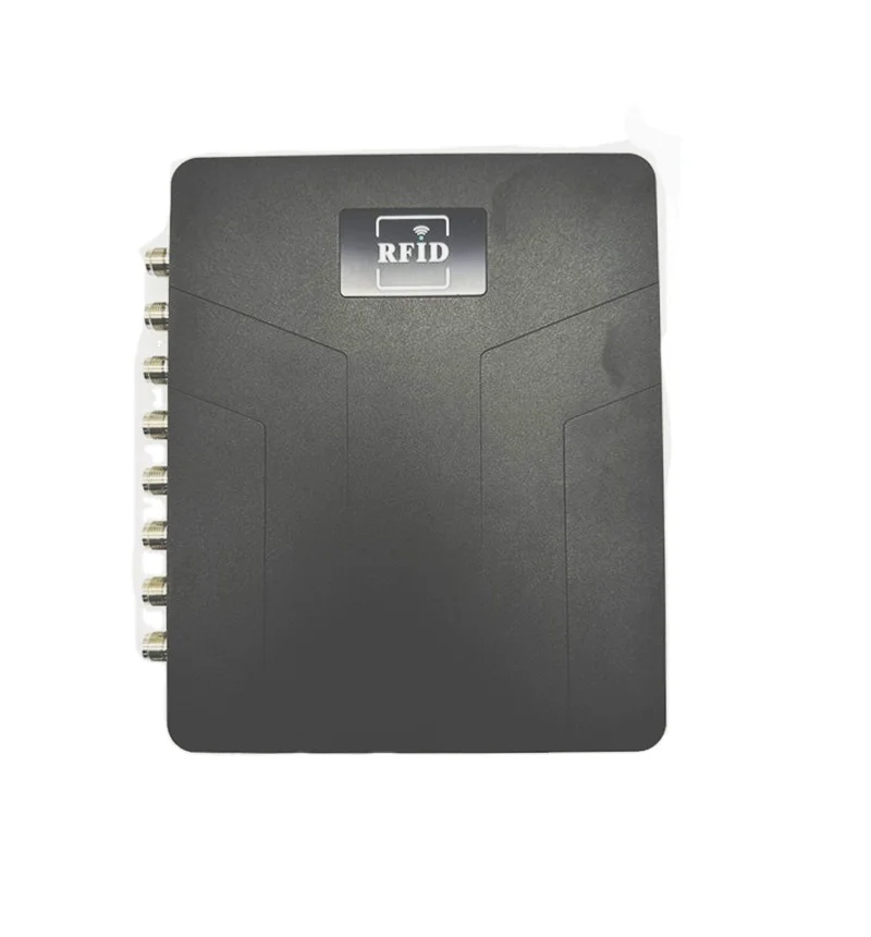 8 Ports UHF RFID long range passive rfid reader for warehouse ...