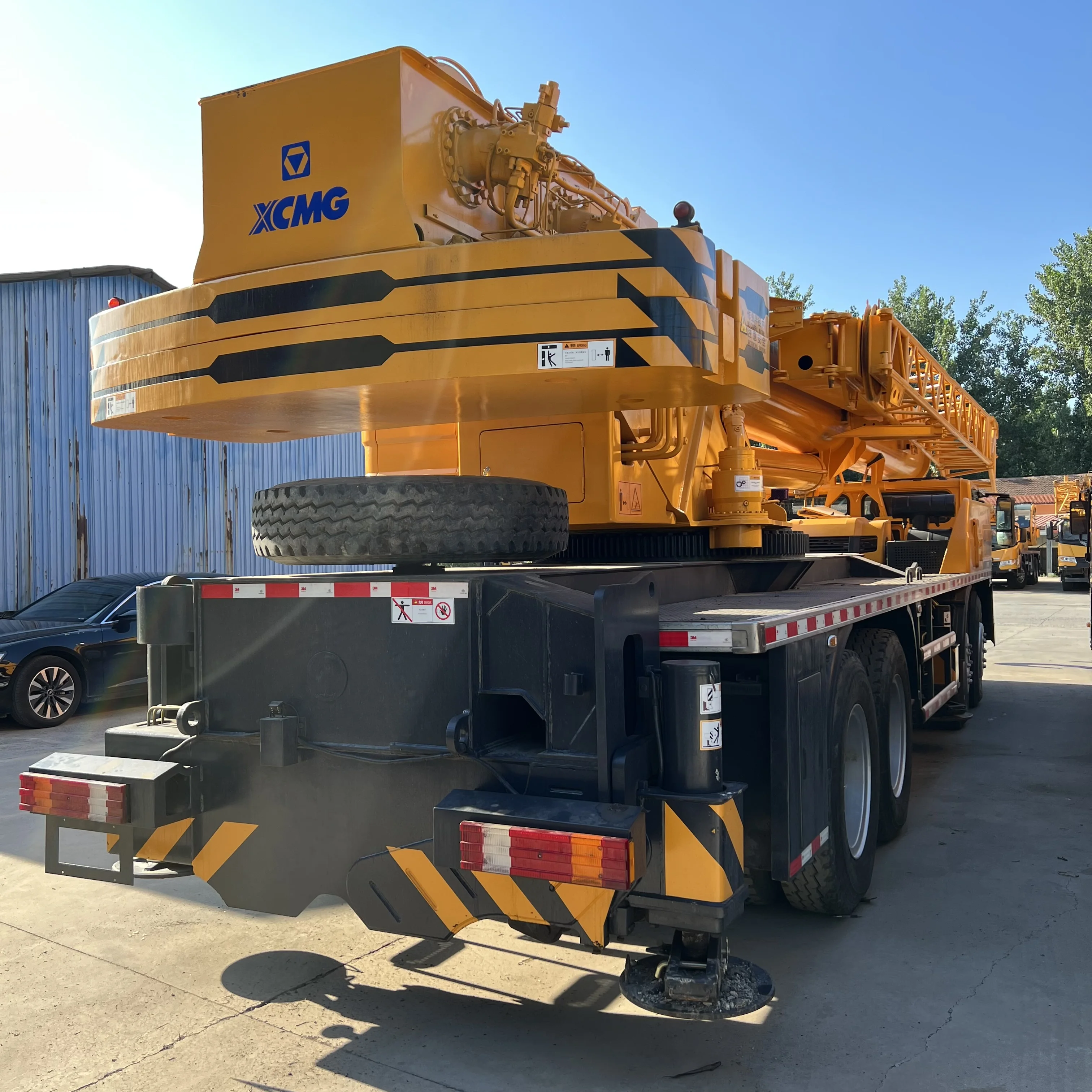 Heavy Equipment Second Hand Xcmg Brand Used Truck Crane 75ton Used Crane Qy75kc Mobile Crane ...