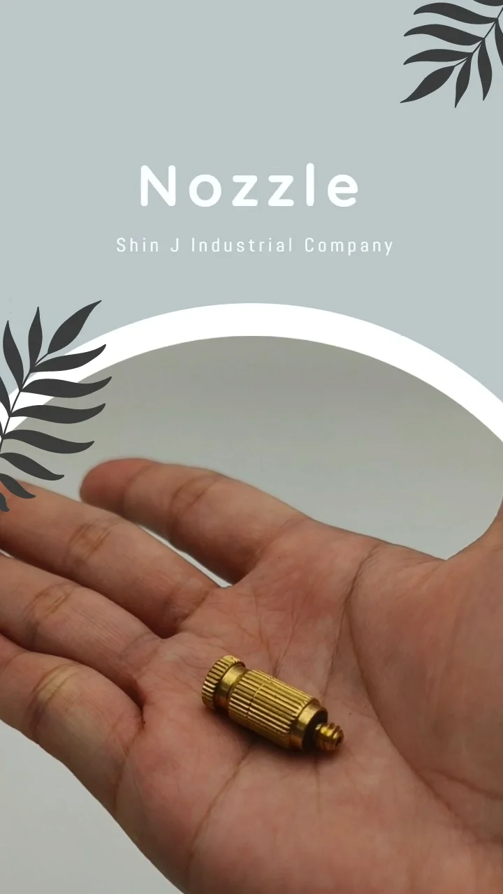 Taiwan Stainless Steel Plated High Low Pressure Fog Micro Mist Nozzle ...