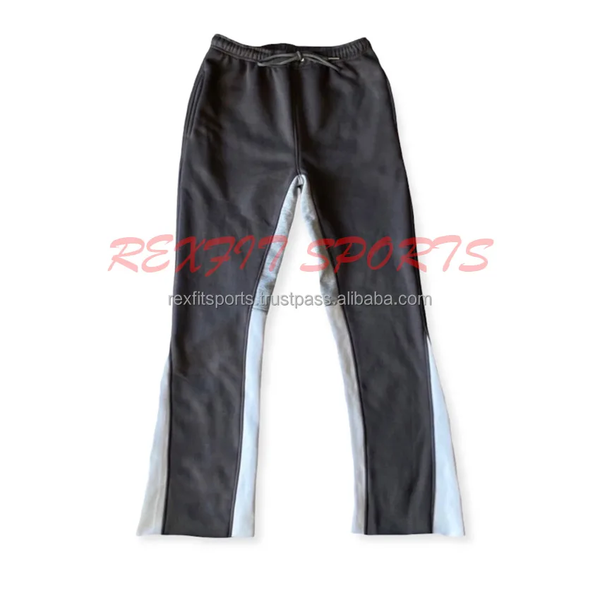 Wholesale Blank Custom Embroidery Jogger Pants Plus Size Men's Split ...