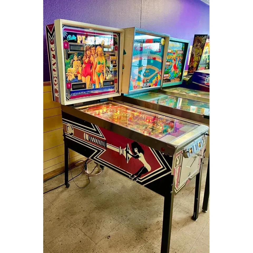 Legendary Playboy Iconic Vintage Arcade Pinball Machine Classic Table ...