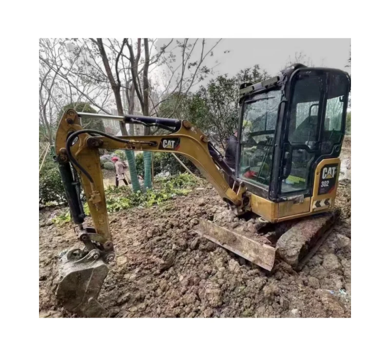 Used Micro 2ton Cat 302c Excavator Second Hand Caterpillar Type Machine ...