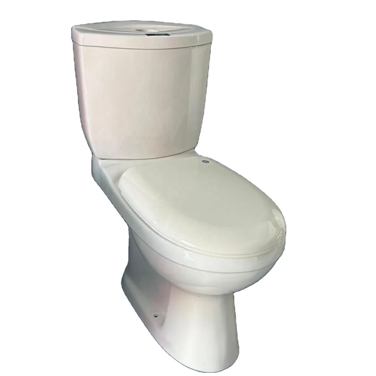 Modern Ceramic Dual Flush Water Closet with Side Flushing - Two-Piece P ...