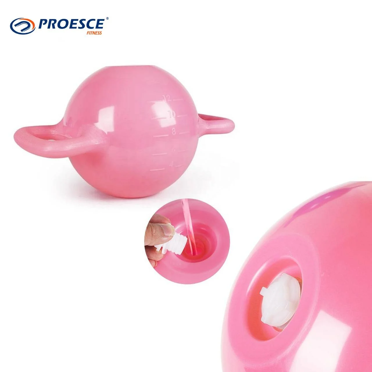 Water Filled Weights - Adjustable Kettlebells for Bodybuilding