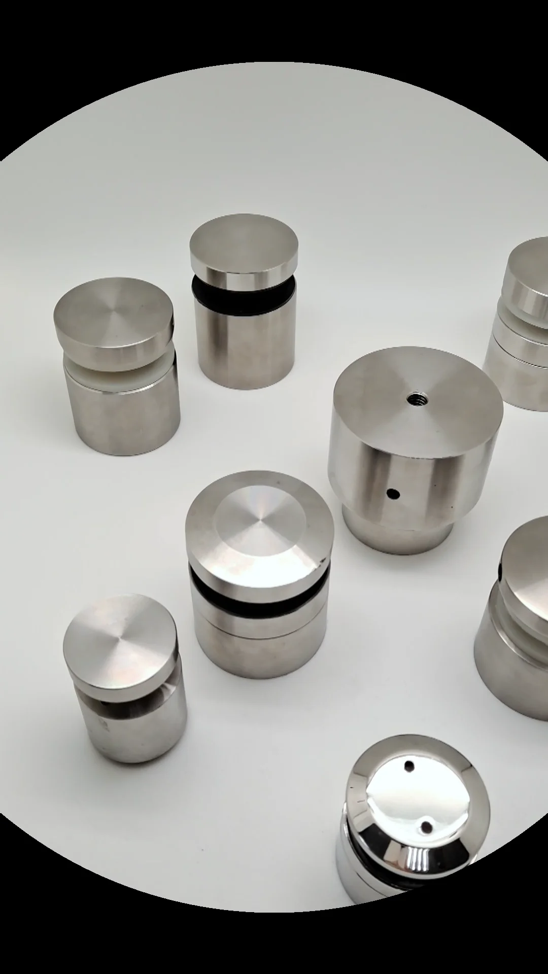 316 Stainless Steel Glass Standoff Cap 2" 50.8mm Diameter - Buy Glass ...