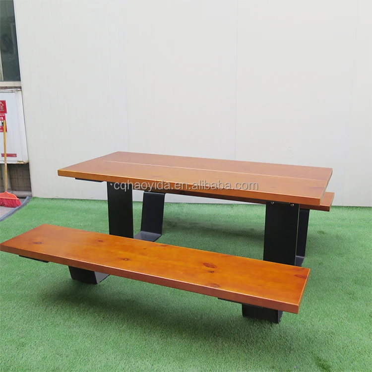 Outdoor Wood Plastic Composite Picnic Tables & Benches