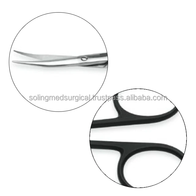 Stevens Tenotomy Scissors Micro Serrated Cutting Edge Micro Heart ...