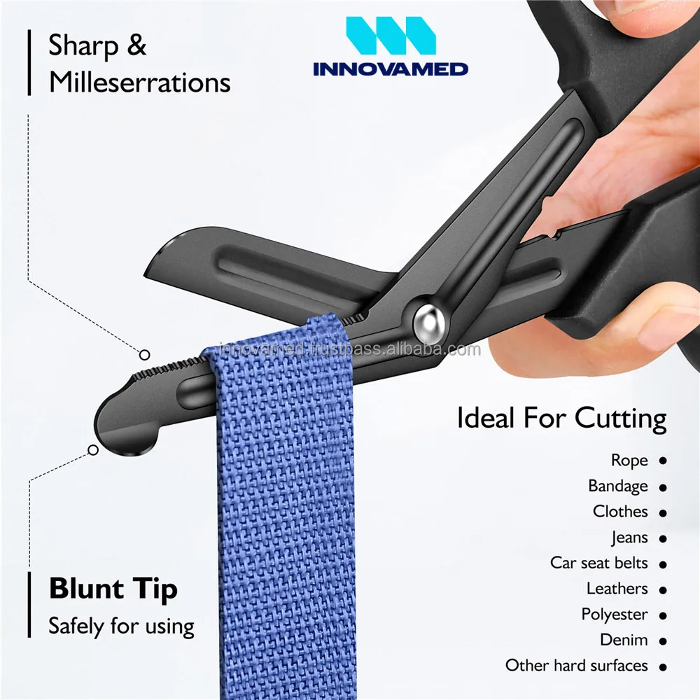 Medical Scissors Survive Paramedic Rescue Scissor Emt Tactical First Aid Shear Trauma Scissors ...