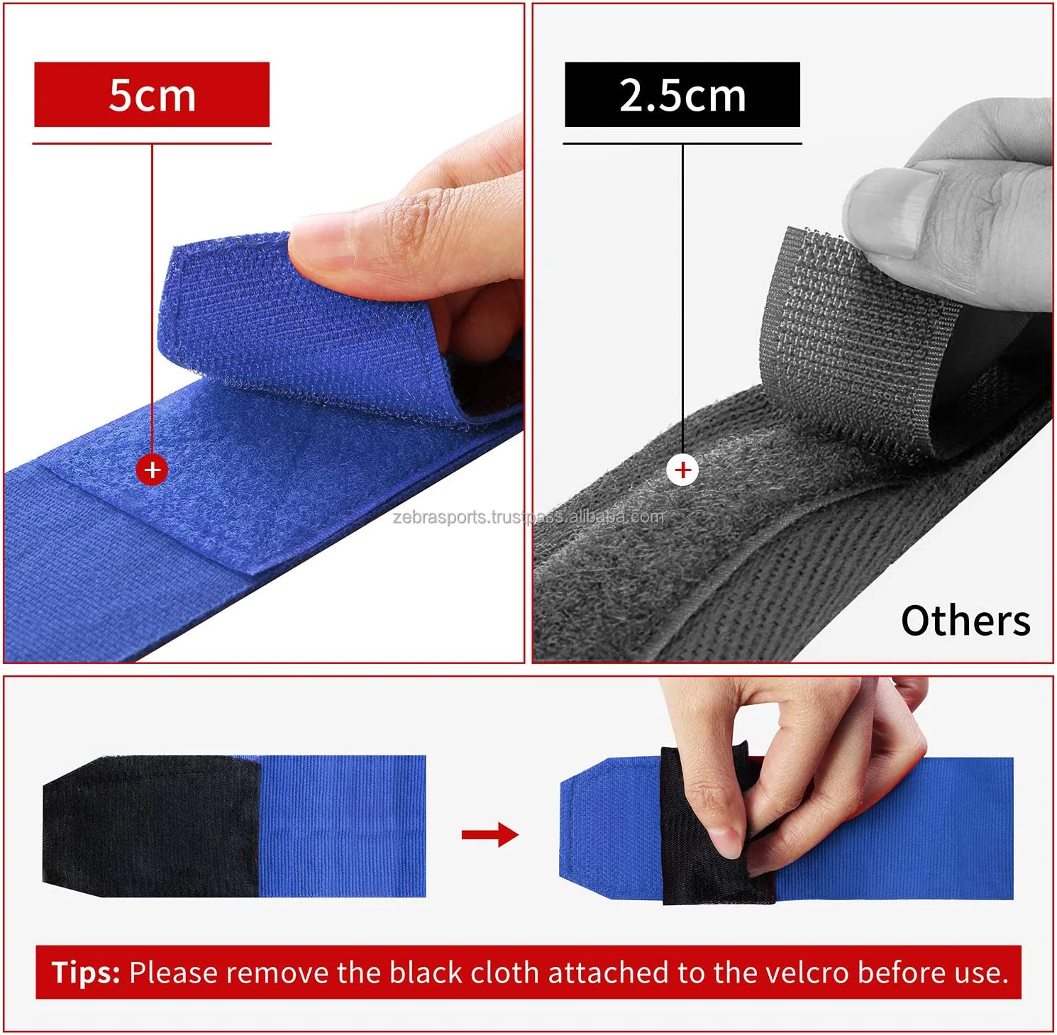 Custom Printed Boxing Bandage Cotton Hand Wrap Boxing