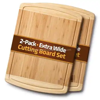 Extra Large Cutting Boards With Deep Juice Groove Size 13x17.5 Inch By ...