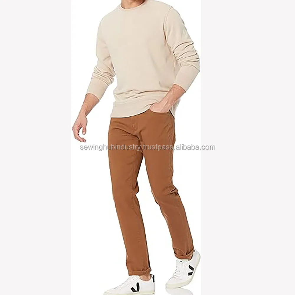 Camel Color Men Jeans Denim Manufactures Industrial New Slim Fit Hot ...