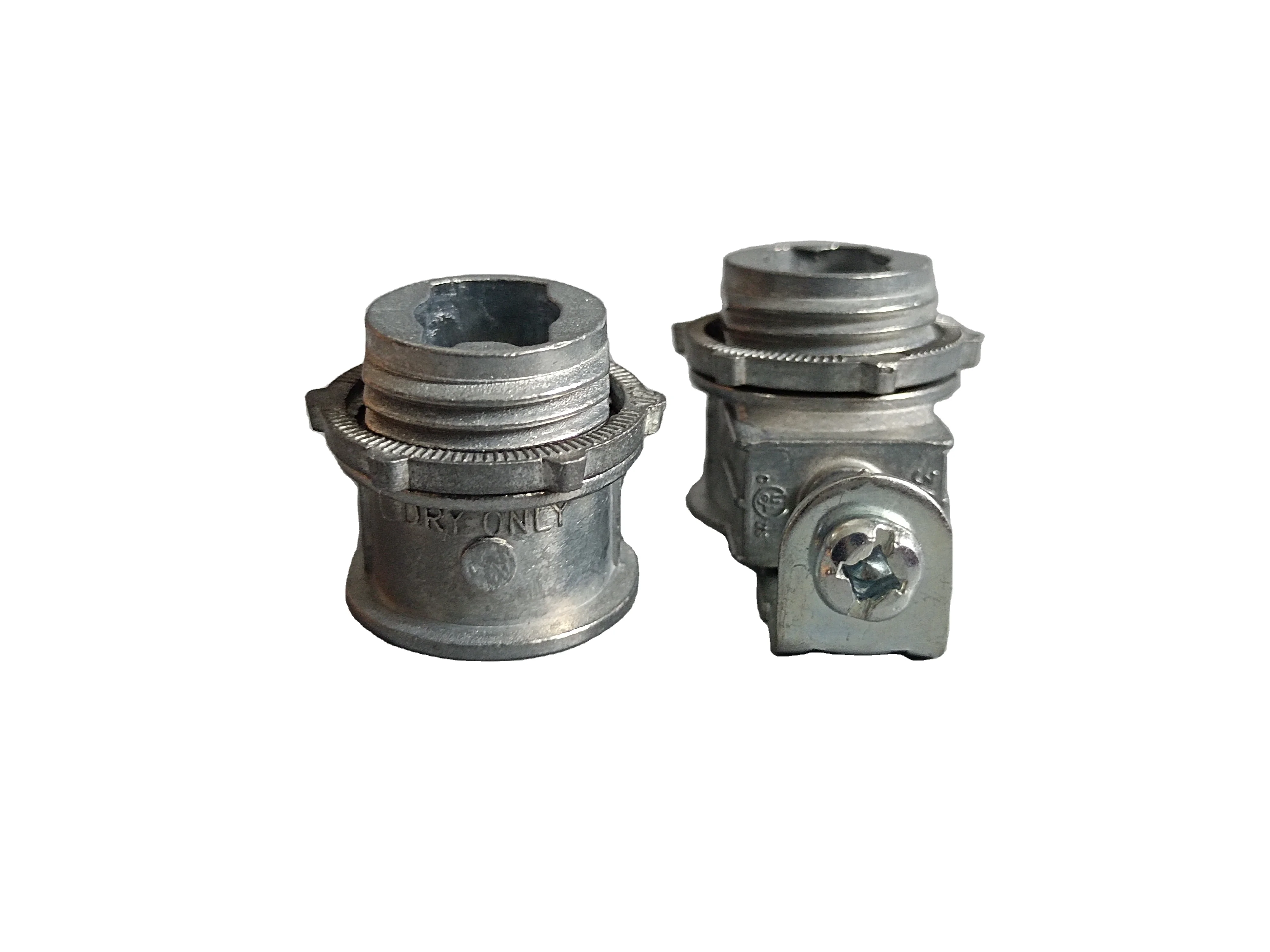 Straight Saddle Connector Flex Conduit or Cable Combo Head Screws 3/8 ...