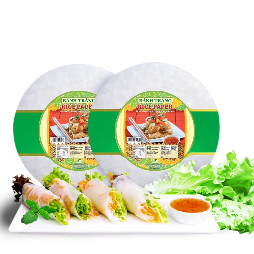 Traditional Food Bright And Fresh Flavors Vietnam Rolling Edible Rice ...