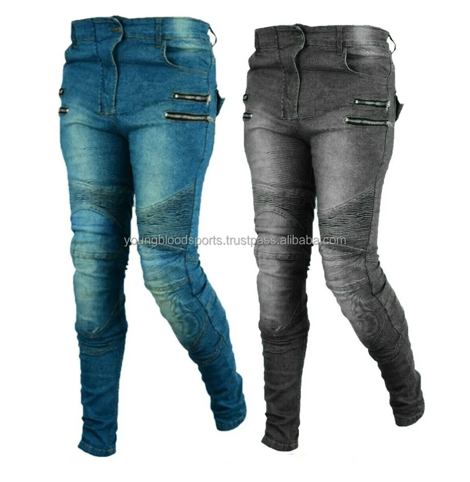 Wholesale Motorcycle Racing Jeans - Durable & Customizable