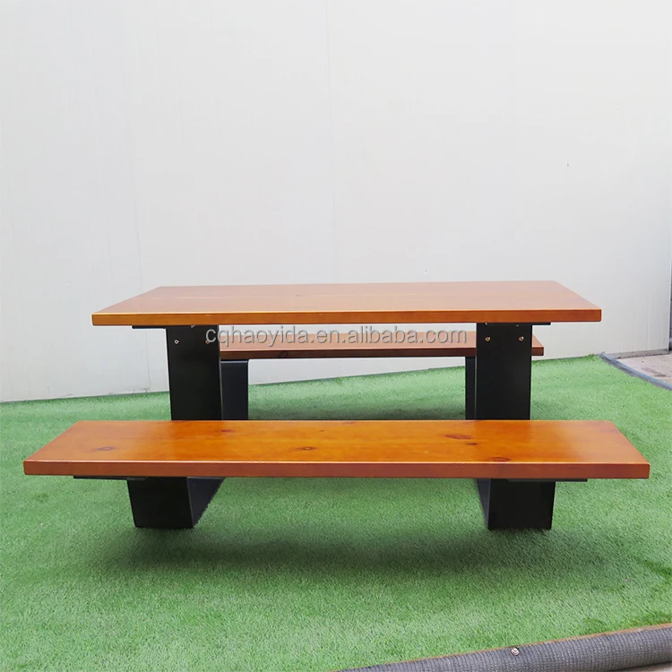 Outdoor Wood Plastic Composite Picnic Tables & Benches