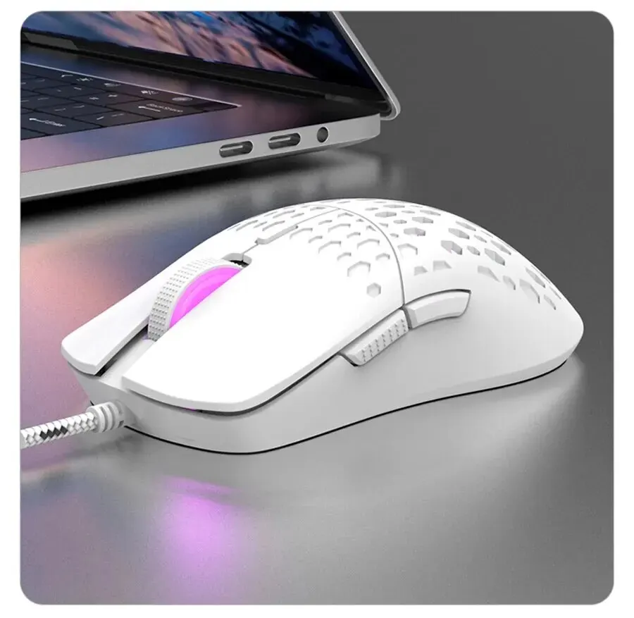 Raiku G701 Wired 6 Keys Mouse Colorful Lighting Gaming And Office For ...