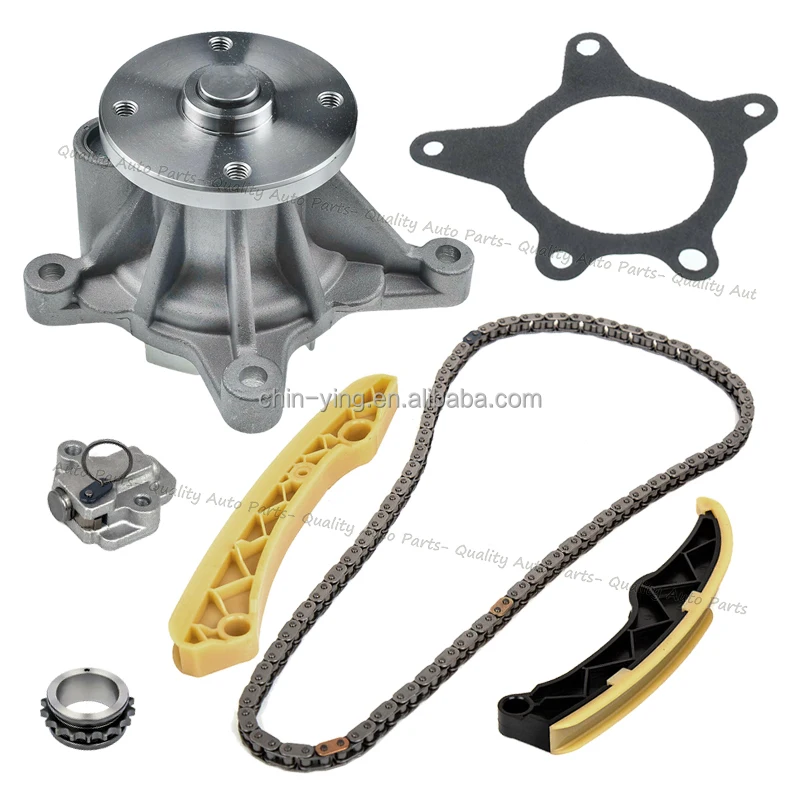 Timing Chain Kit Camshaft Coolant Water Pump For Kia Soul Forte5 Koup ...