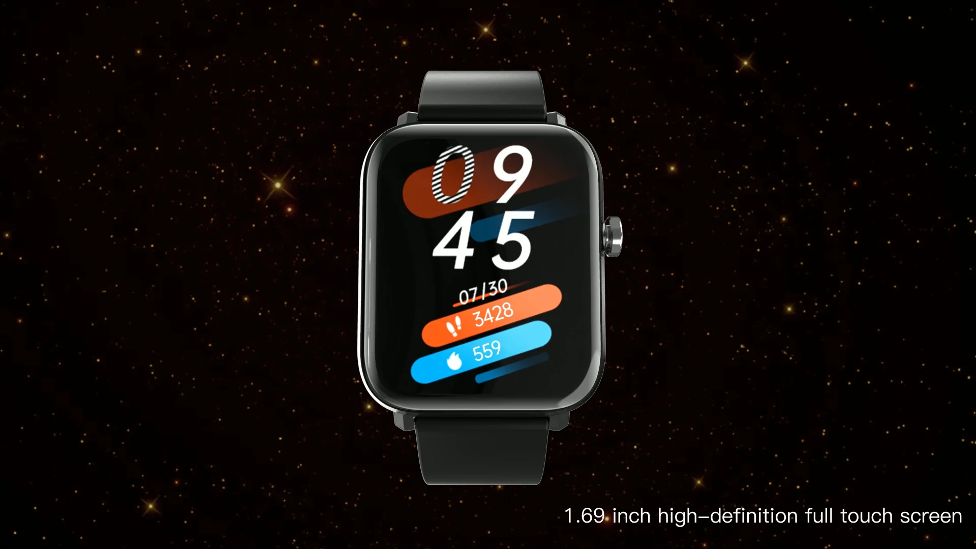 Sma Smart Care Body Temperature F7c Smartwatch 1.69 Large Screen Heart ...