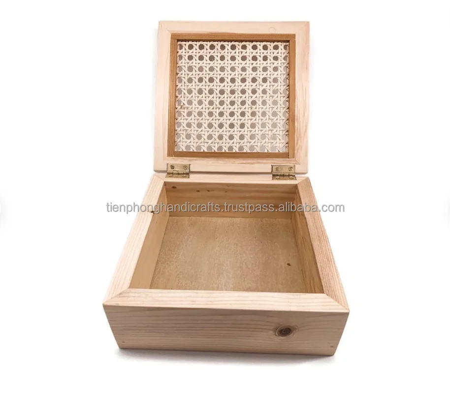 Mediterranean Style Wooden Craft Box Decorative Storage Boxes Luxury ...