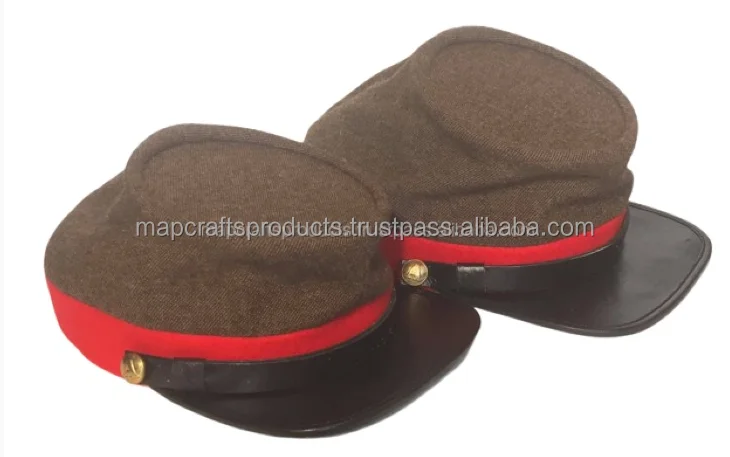 Customizable Kepis Hats - Confederate Artillery Style