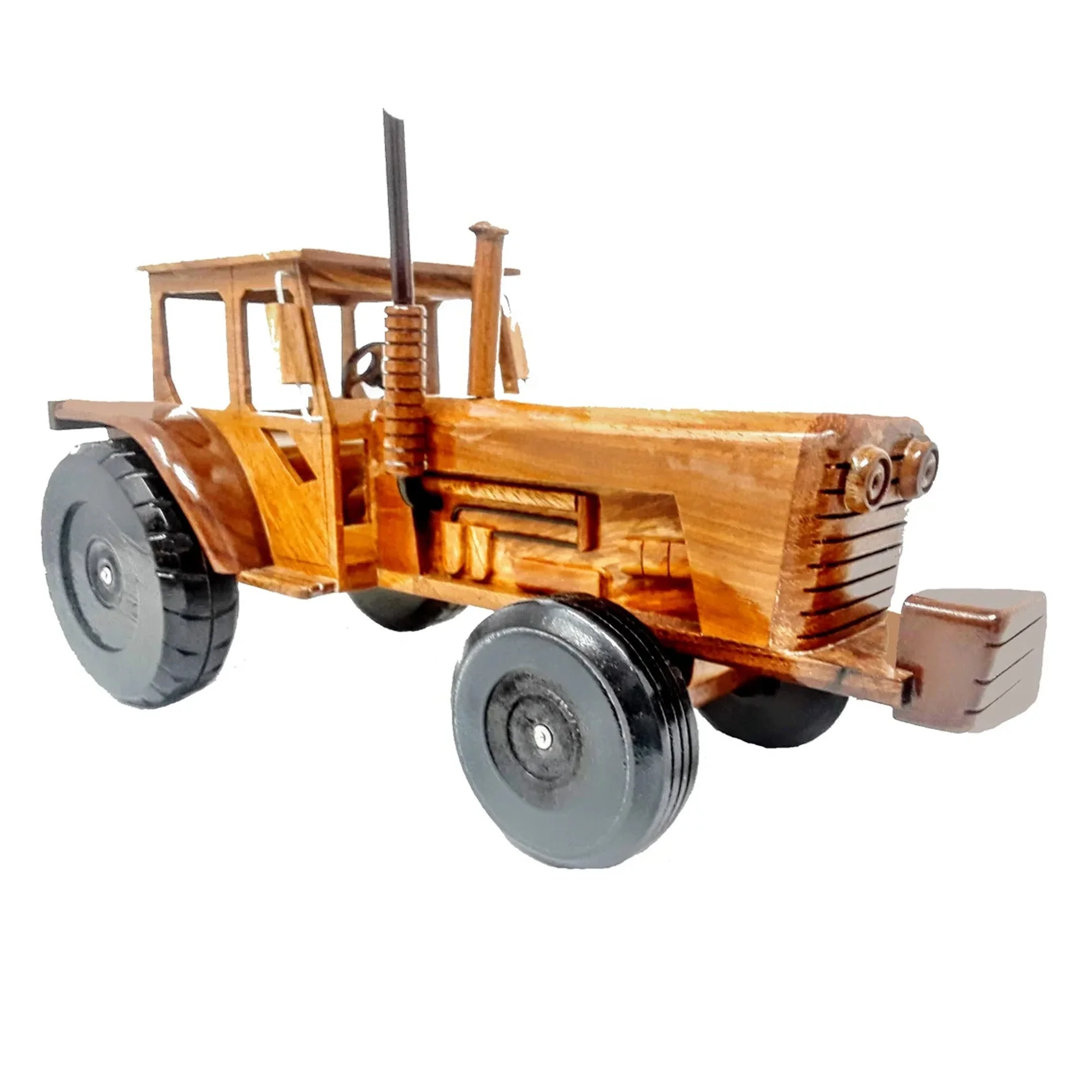 Handicrafts Vintage Wooden Ford Tractor Toy Wood Wedding Decoration ...